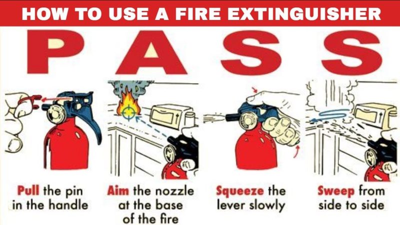 How to Use a Fire Extinguisher (PASS Technique) - Haseen Habib Trading ...